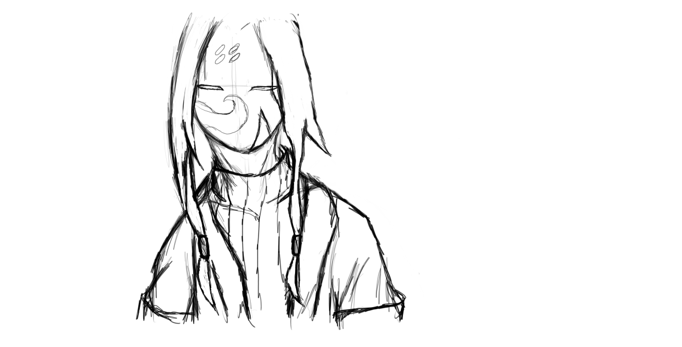 Haku (Naruto Sketch) by TheOneAndOnlyRice on DeviantArt