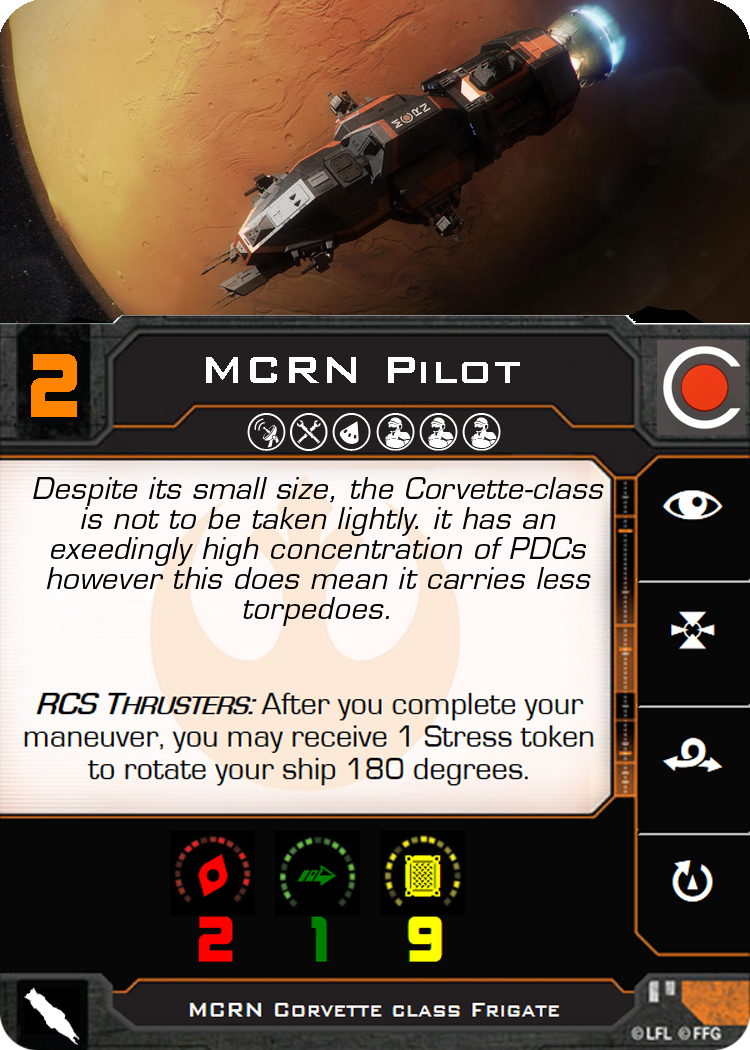 Rocinante for X-Wing by kjc733 on DeviantArt