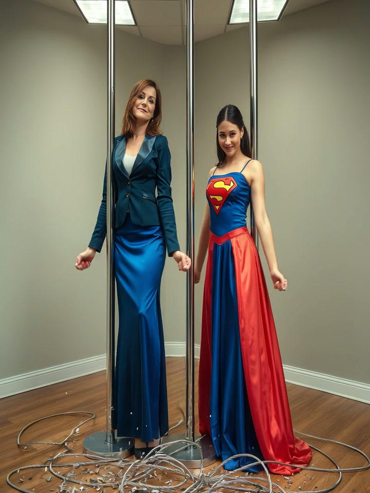 Super Mother and Super Daughter break free by doconnell on DeviantArt