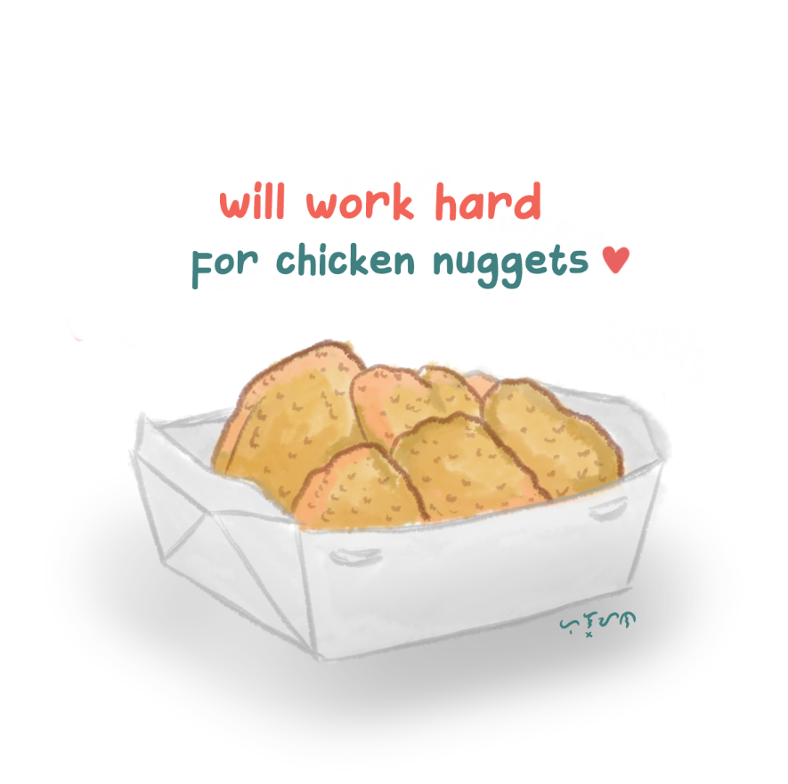 Chicken Nuggets by HenloHulyana on DeviantArt