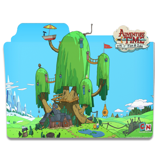 Adventure Time folder icon 2 by Sharvin34 on DeviantArt