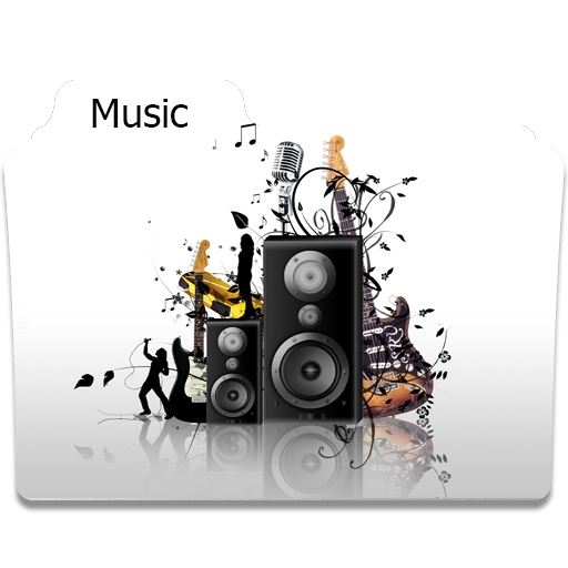 Music folder icon by Sharvin34 on DeviantArt