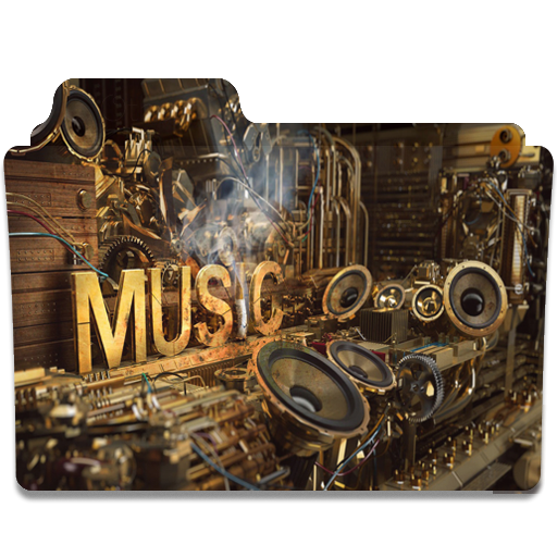 Music folder icon 2 by Sharvin34 on DeviantArt