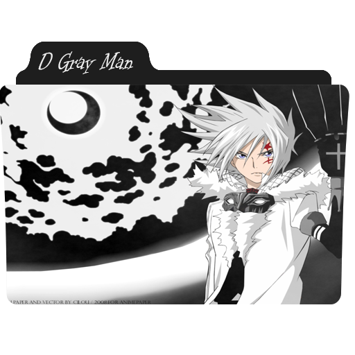D Gray Man folder icon 3 by Sharvin34 on DeviantArt