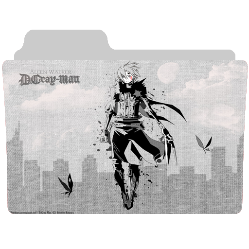 D Gray Man folder icon 6 by Sharvin34 on DeviantArt