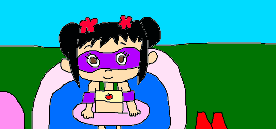 Kai-Lan Swimming in the Wading Pool by MJEGameandComicFan89 on DeviantArt