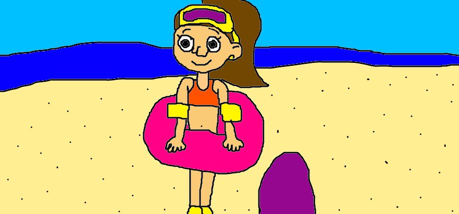 Maya at the Isla Culebrita Beach in Puerto Rico by MJEGameandComicFan89 on DeviantArt
