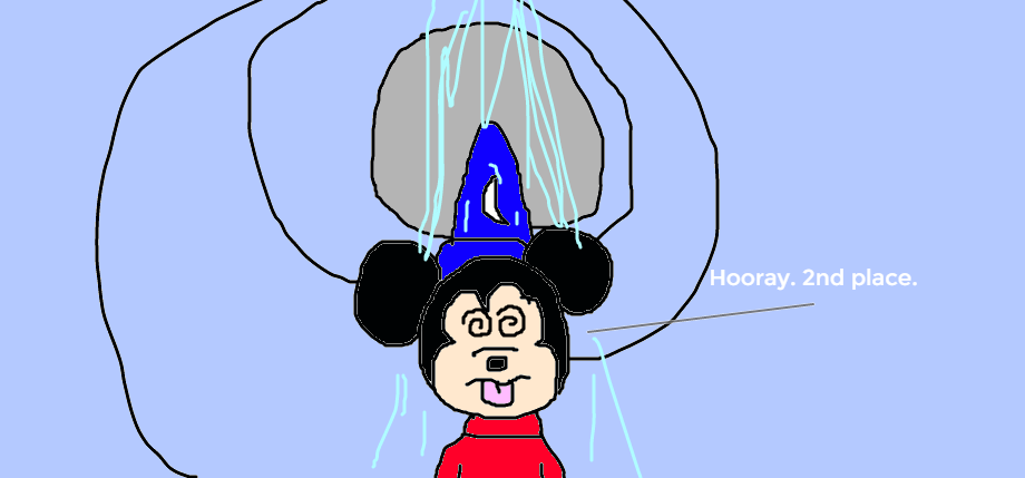 Mickey's 2nd Place Dizziness and Dousiness by MJEGameandComicFan89 on ...