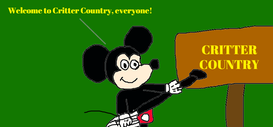 Mickey Welcoming Everyone to Critter Country by MJEGameandComicFan89 on ...
