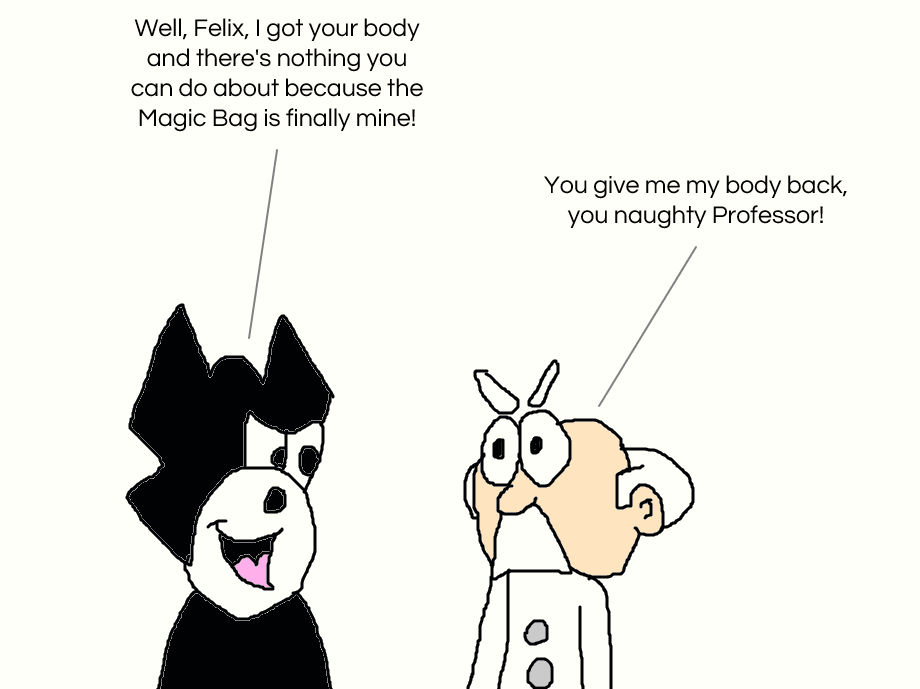 Body Swap - Felix and the Professor by MJEGameandComicFan89 on DeviantArt