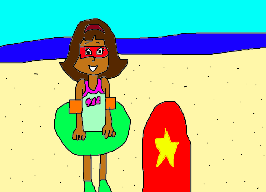 Becky Botsford at the Beach by MJEGameandComicFan89 on DeviantArt