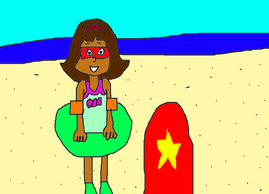 Becky Botsford at the Beach by MJEGameandComicFan89 on DeviantArt