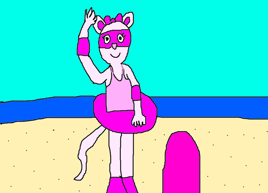 Angelina Ballerina at Chipping Cheddar Beach by MJEGameandComicFan89 on DeviantArt