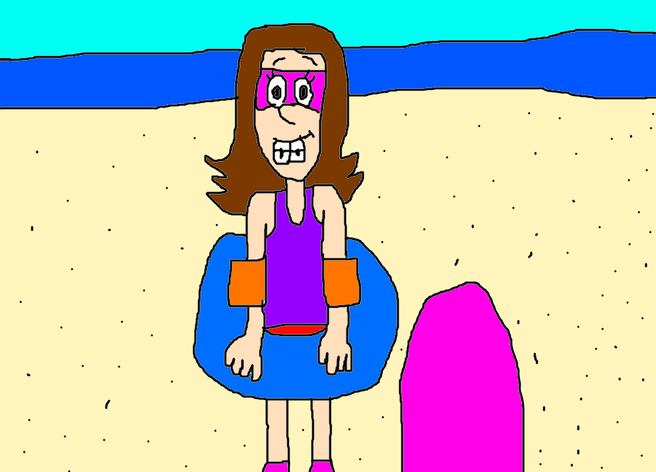 Shannon Westerburg at the Beach by MJEGameandComicFan89 on DeviantArt