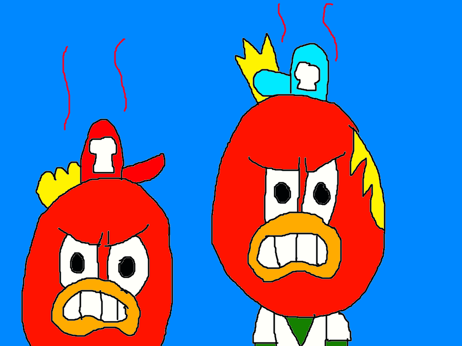 Swaysway and Buhdeuce are Angry! by MJEGameandComicFan89 on DeviantArt