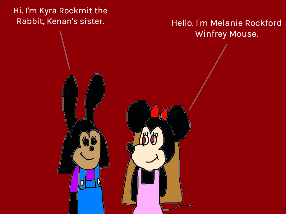 Kyra Meets Melanie by MJEGameandComicFan89 on DeviantArt