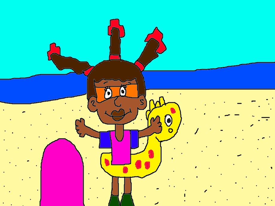Susie Carmichael at the Beach by MJEGameandComicFan89 on DeviantArt