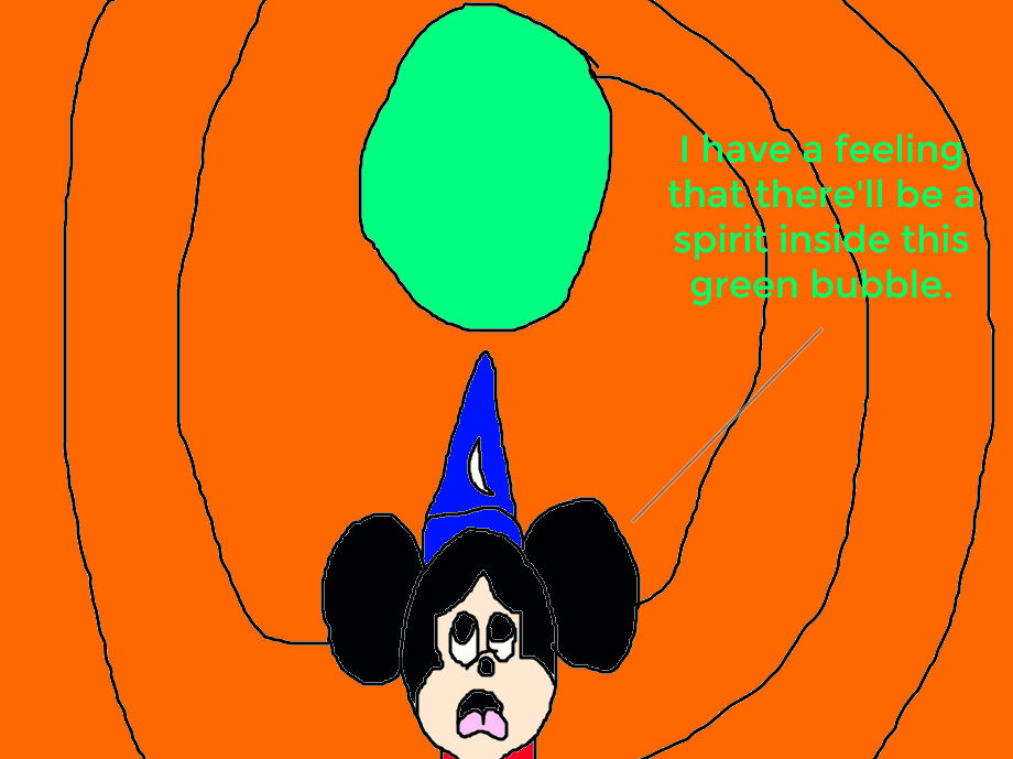 An Orange Whirlpool and a Green Bubble by MJEGameandComicFan89 on ...