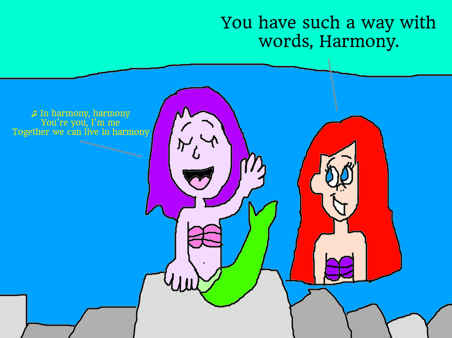 Harmony Singing In Harmony by MJEGameandComicFan89 on DeviantArt