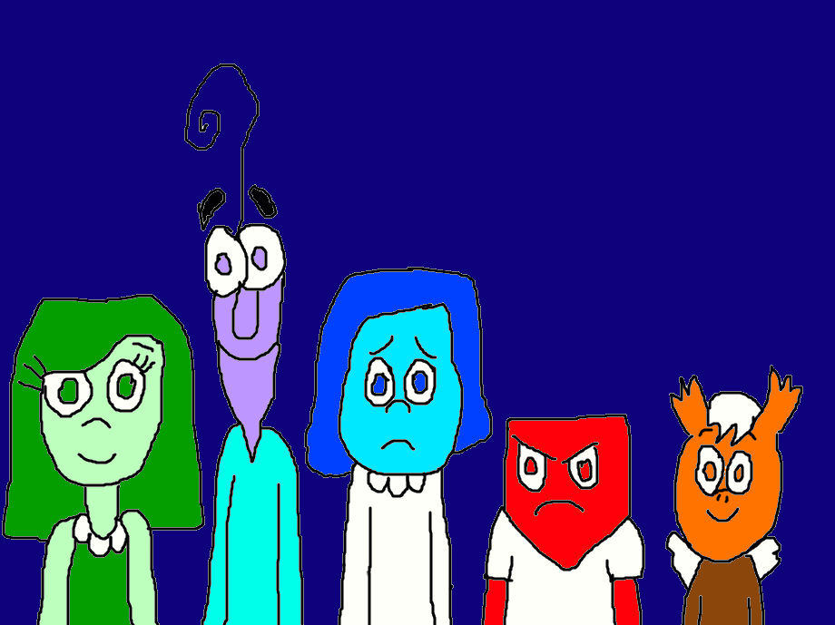 The Inside Out Crew In Pajamas by MJEGameandComicFan89 on DeviantArt
