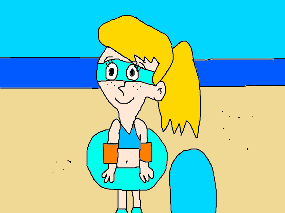 Fiona Munson at the Beach by MJEGameandComicFan89 on DeviantArt