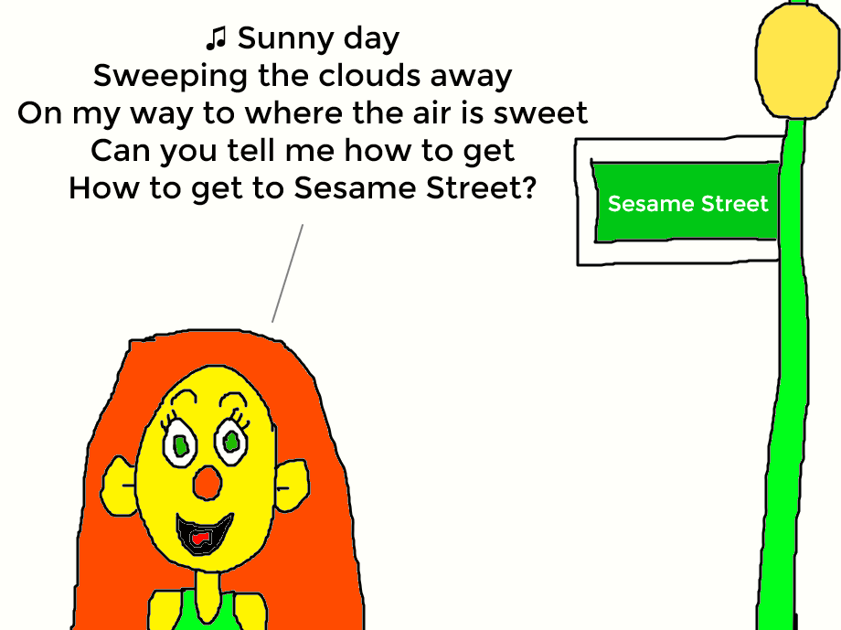 Sunny sings the Theme Song from Sesame Street by MJEGameandComicFan89 ...