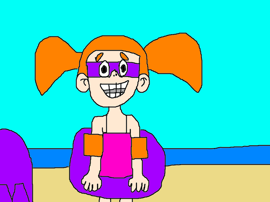 Darla Sherman at the Beach by MJEGameandComicFan89 on DeviantArt