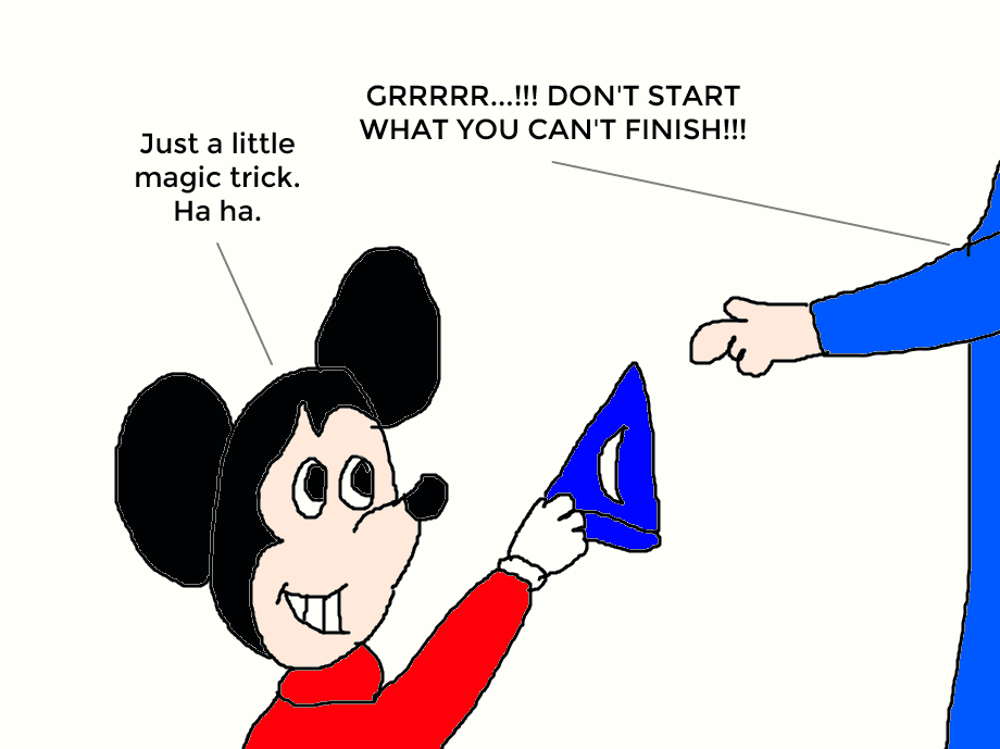 Sorcerer Mickey Gives Yen Sid his Hat Back by MJEGameandComicFan89 on ...