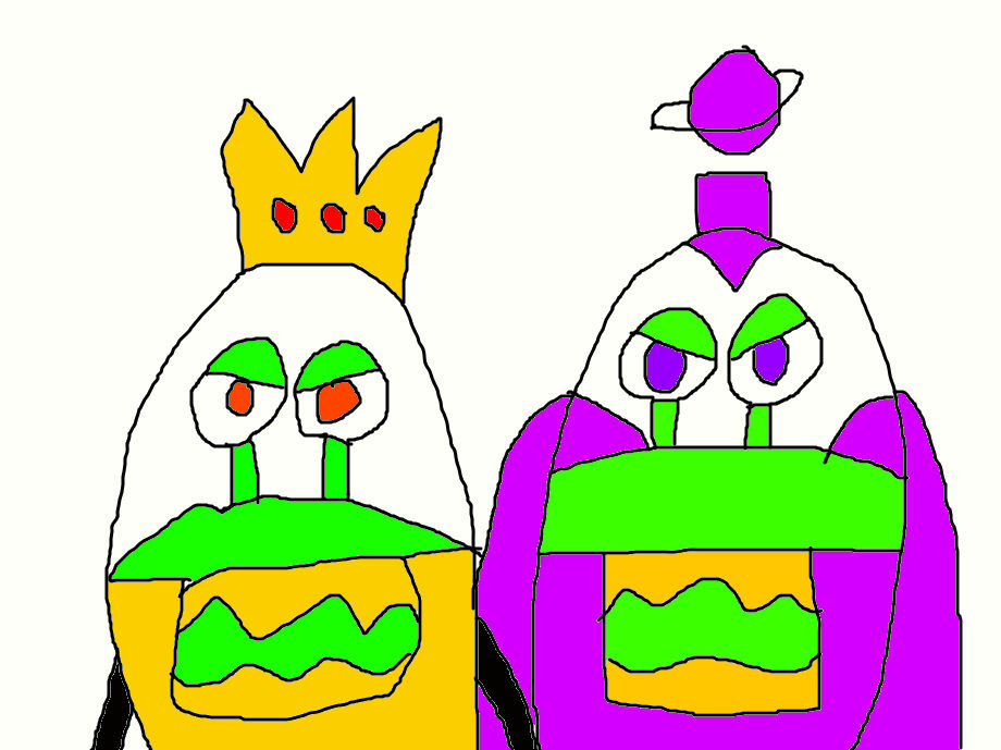 King Goobot and Ooblar by MJEGameandComicFan89 on DeviantArt