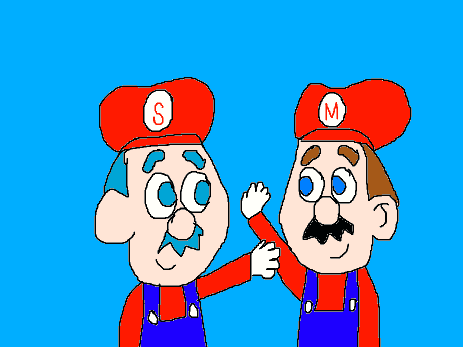 Somari Meets Mario by MJEGameandComicFan89 on DeviantArt