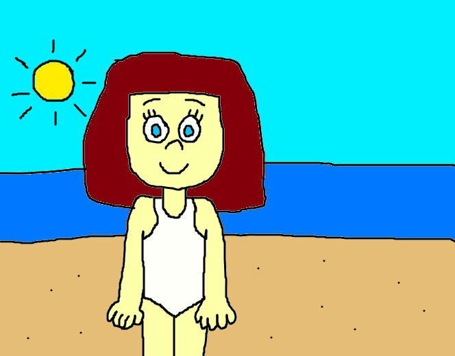 Little Ashlyn at the Beach by MJEGameandComicFan89 on DeviantArt