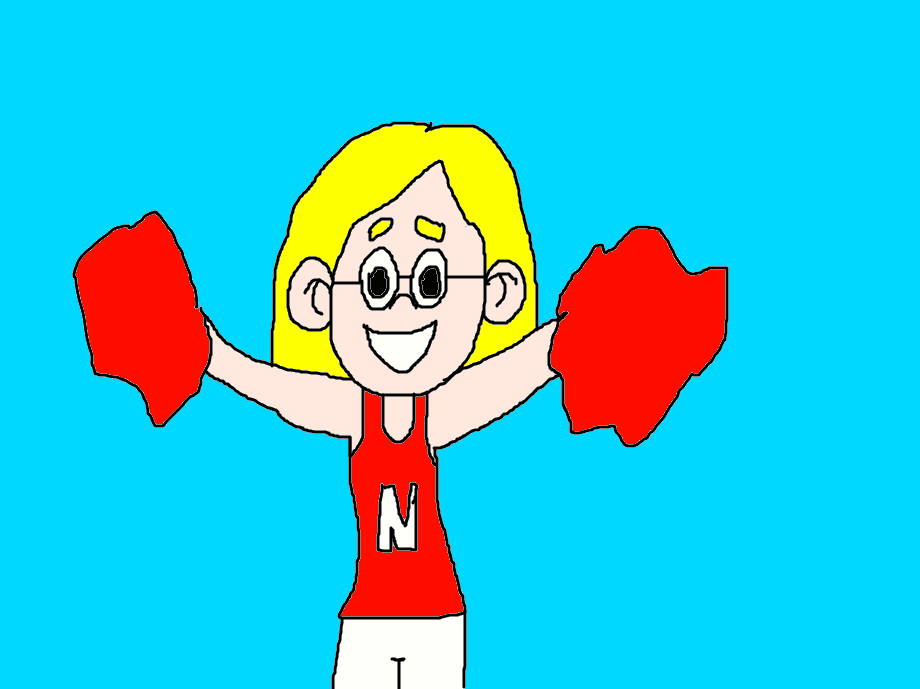 Daniel as a Cheerleader with Pompoms by MJEGameandComicFan89 on DeviantArt