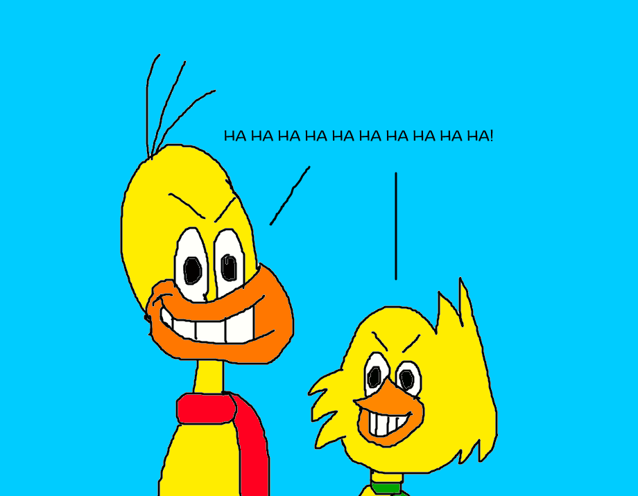 Alfred and Yakky's Evil Laugh by MJEGameandComicFan89 on DeviantArt