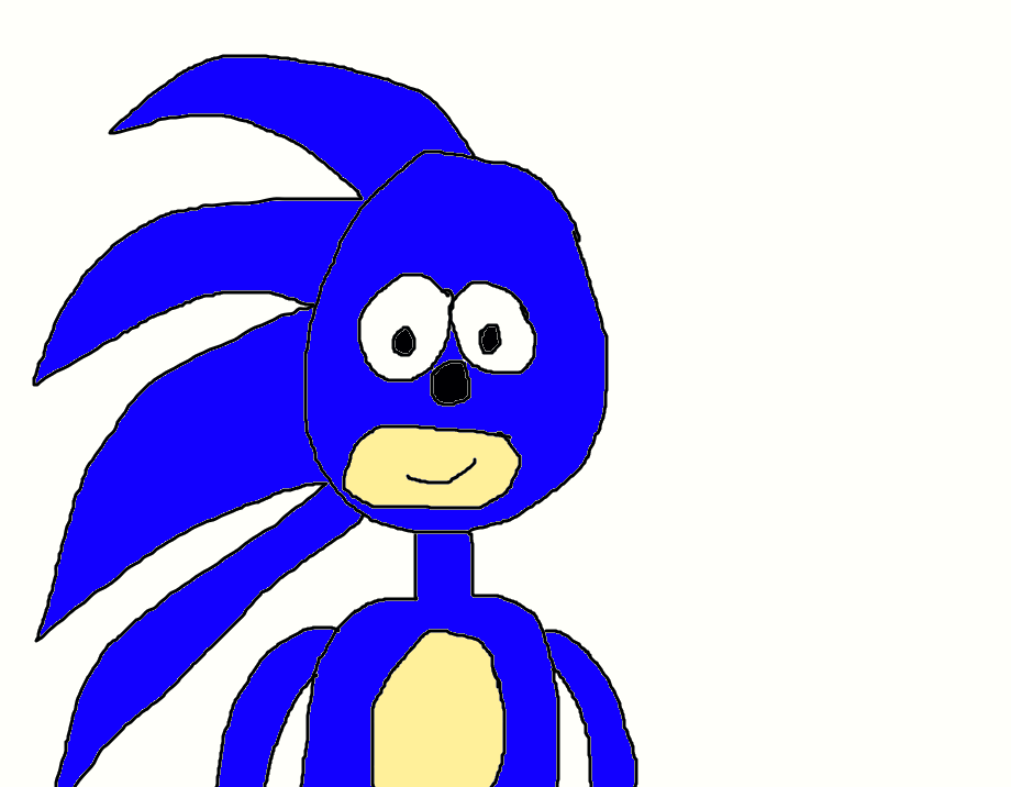 Sanic The Hedgehog by MJEGameandComicFan89 on DeviantArt