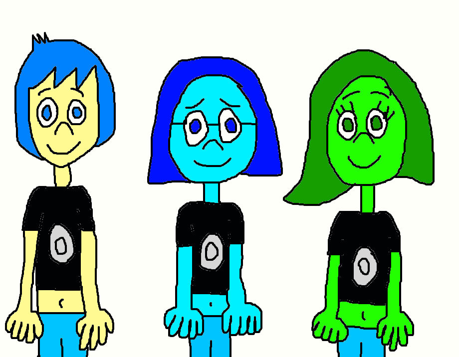 Joy Sadness And Disgust As Simona By Mjegameandcomicfan89 On Deviantart