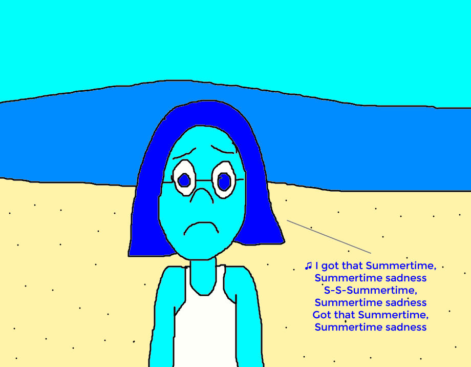 Sadness Singing ''Summertime Sadness'' by MJEGameandComicFan89 on ...