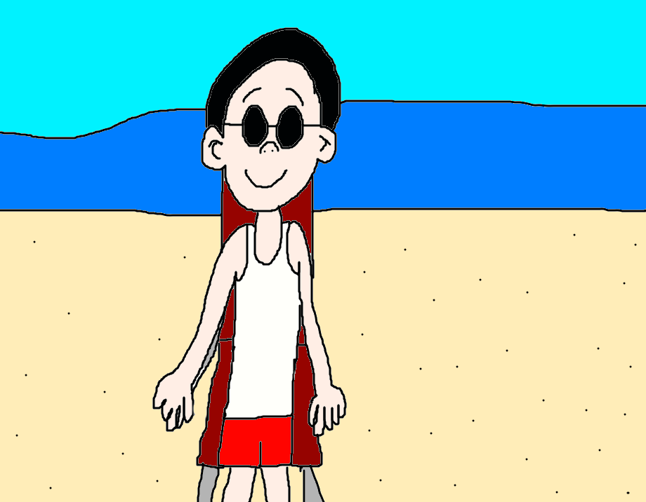 Racefan2464 Sitting on his Beach Chair by MJEGameandComicFan89 on DeviantArt