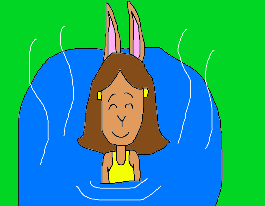 Colleen Relaxing in the Hot Springs by MJEGameandComicFan89 on DeviantArt