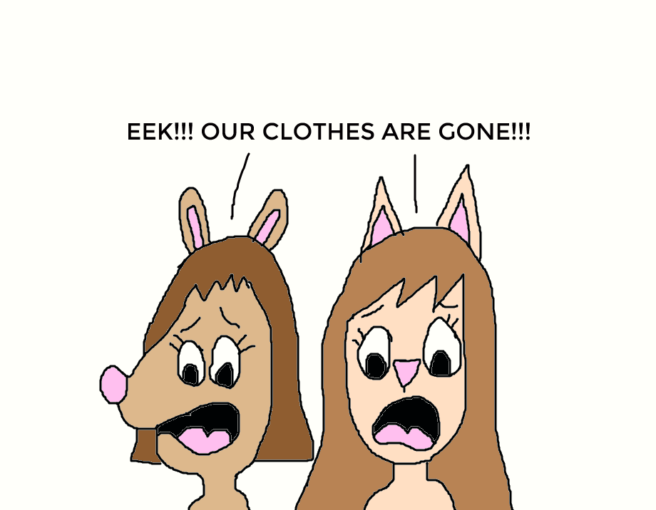 Sora and Alexandra's Clothes are Gone by MJEGameandComicFan89 on DeviantArt