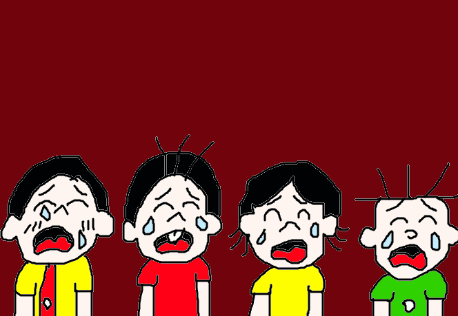 Monica's Gang Crying by MJEGameandComicFan89 on DeviantArt