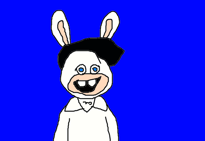 The Rabbid as Elvis Presley by MJEGameandComicFan89 on DeviantArt