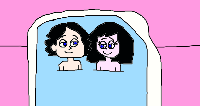 Alex and Sarah Taking a Bath Together by MJEGameandComicFan89 on DeviantArt