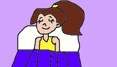 Luan Loud Sleeping in Bed by MJEGameandComicFan89 on DeviantArt