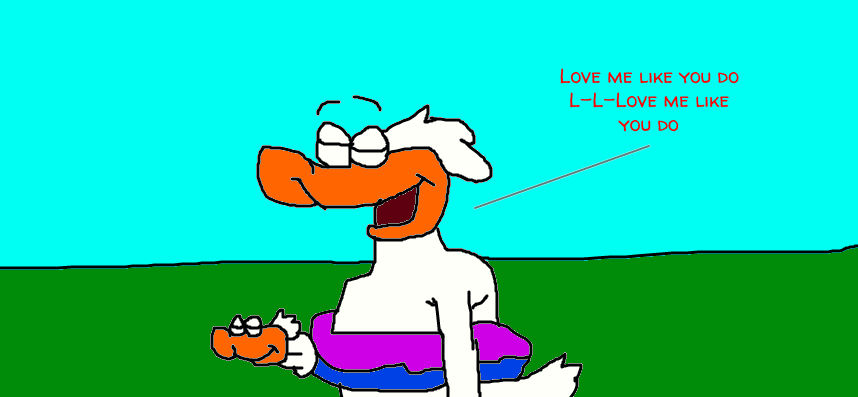 Wade Duck Singing Love Me Like You Do by Ellie G. by ...