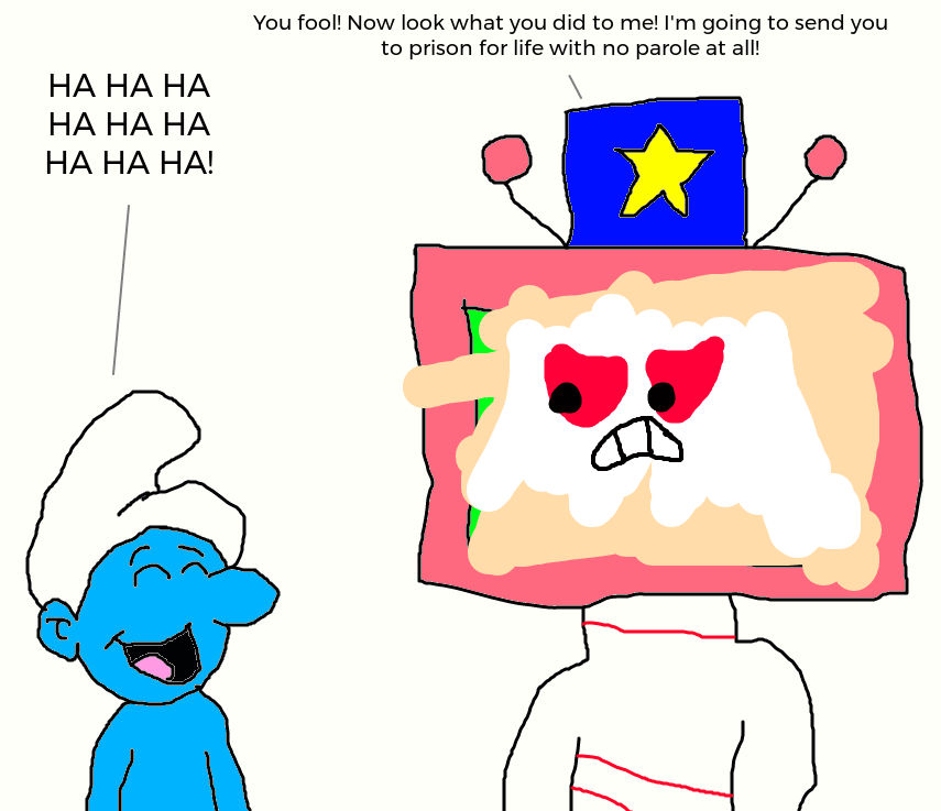 You Pranked Aloysius, Jokey Smurf! by MJEGameandComicFan89 on DeviantArt