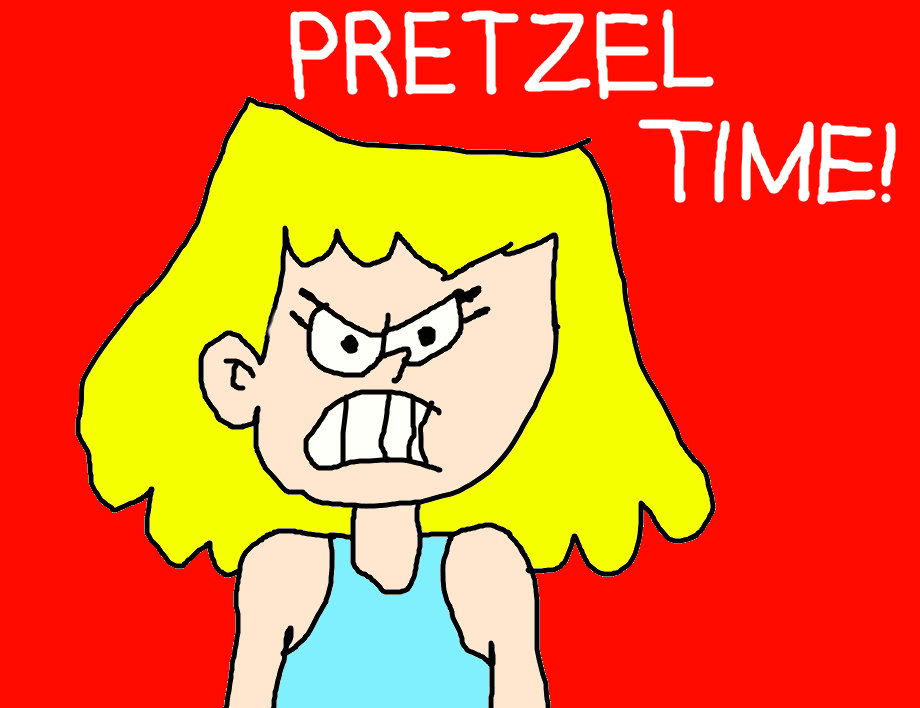 Lori Loud - PRETZEL TIME! by MJEGameandComicFan89 on DeviantArt