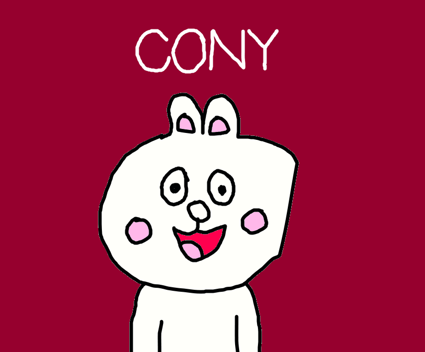 Cony the Rabbit from LINE by MJEGameandComicFan89 on DeviantArt