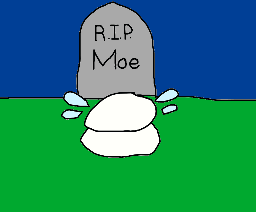 Ghost Moe Crying During the Grave Look by MJEGameandComicFan89 on ...