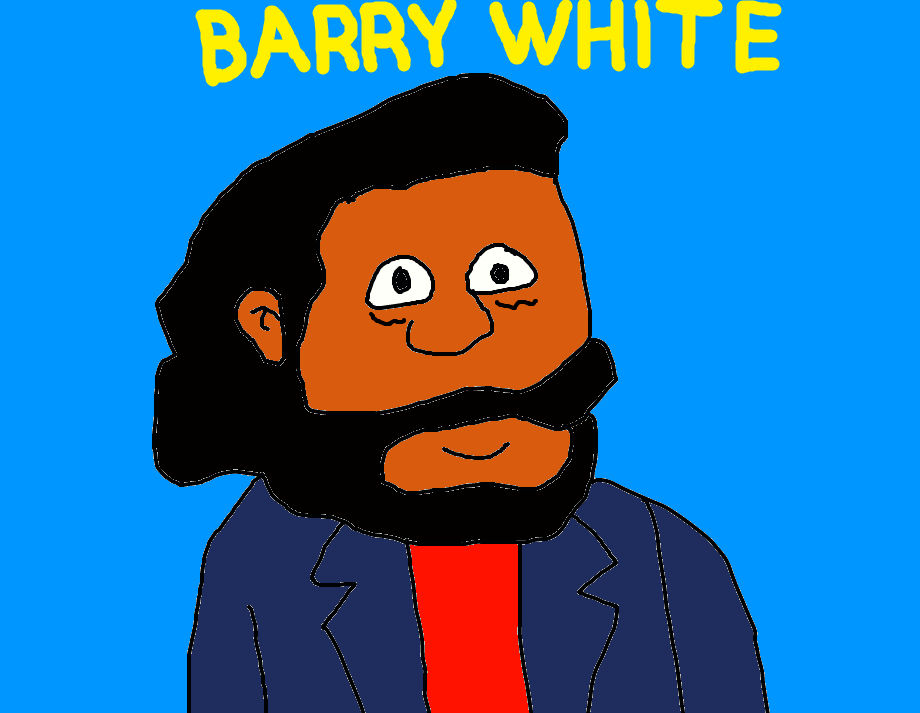 Barry White in Simpsons Style by MJEGameandComicFan89 on DeviantArt