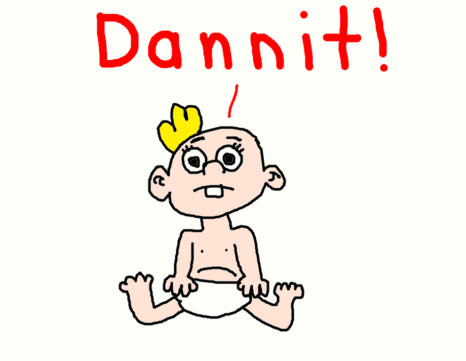 Lily Loud Saying, Dannit! by MJEGameandComicFan89 on DeviantArt